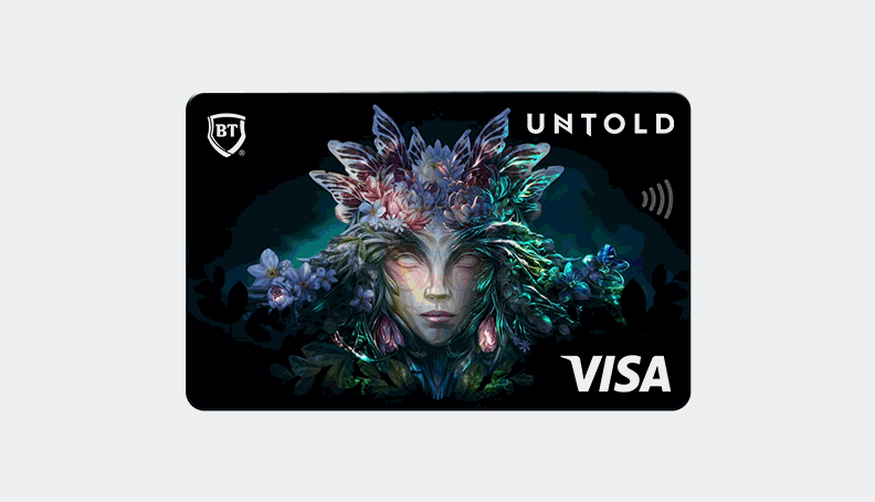The BT Visa UNTOLD card has a new design inspired by the festival theme ...