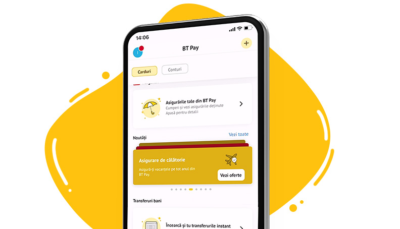 Travel insurance through BT Pay, 100% online